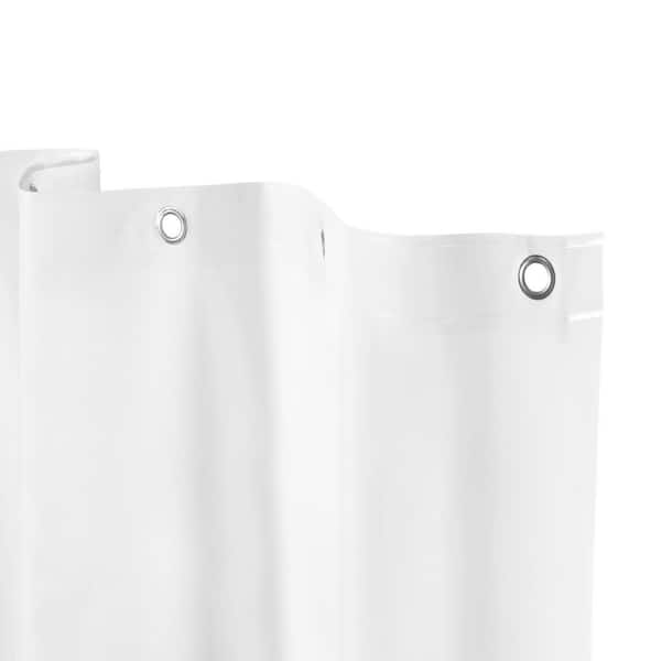 Kenney 70 in. W x 72 in. H Microban Protected Heavyweight PEVA Shower ...