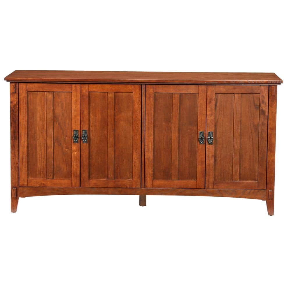 Home Decorators Collection Artisan Medium Oak Brown Buffet SK18514-MO ...