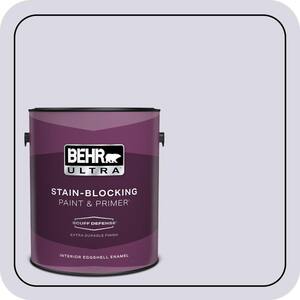 BEHR ULTRA 1 gal. #S570-1 Misty Lavender Extra Durable Satin Enamel ...
