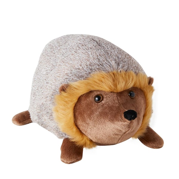 Kute Kids Morgan Home Brown Hedgehog 9.5 in. x 6 in. Door Stopper ...
