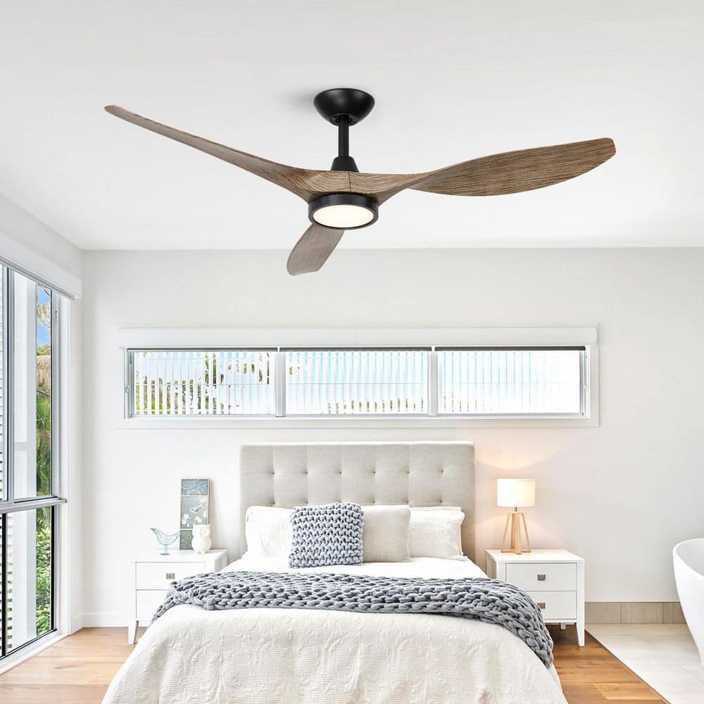 QRMOK R3 Series 52in. Indoor Ceiling Fan with Light, Quiet Reversible ...
