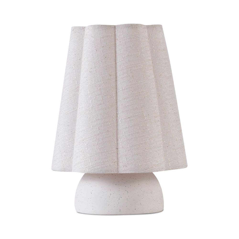 Brightech Kylie 9 in Off-White Cream Mid-Century 4.5W 450Lm 2700K LED ...