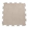 Rubber-Cal Terra-Flex 1/4 in. x 24 in. x 24 in. Light Tan Interlocking ...