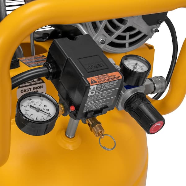 DEWALT 30 Gal., Max 175 psi Electric 6.2 SCFM at 90 psi, Single-Stage ...