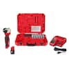 Milwaukee M12 12V Lithium-Ion Cordless Cable Stripper Kit for Cu THHN ...