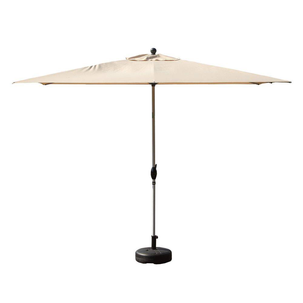 HOME FURNITURE HF INC 6.5 ft. Aluminium Push-Up Patio Umbrella in ...
