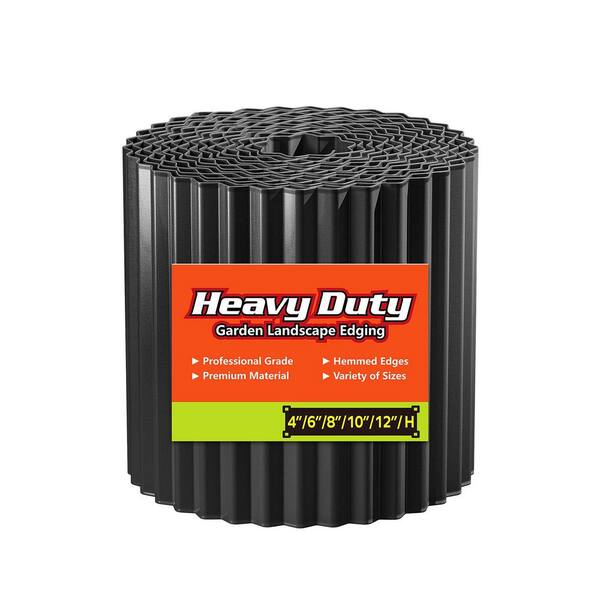 Justincity 480 L x 6 H x 1 in. ft. Durable Rubber Corrugated Hemmed ...