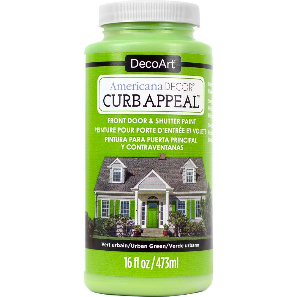 Americana Decor Curb Appeal 16 oz. Urban Green Paint ADCA10-65 - The ...
