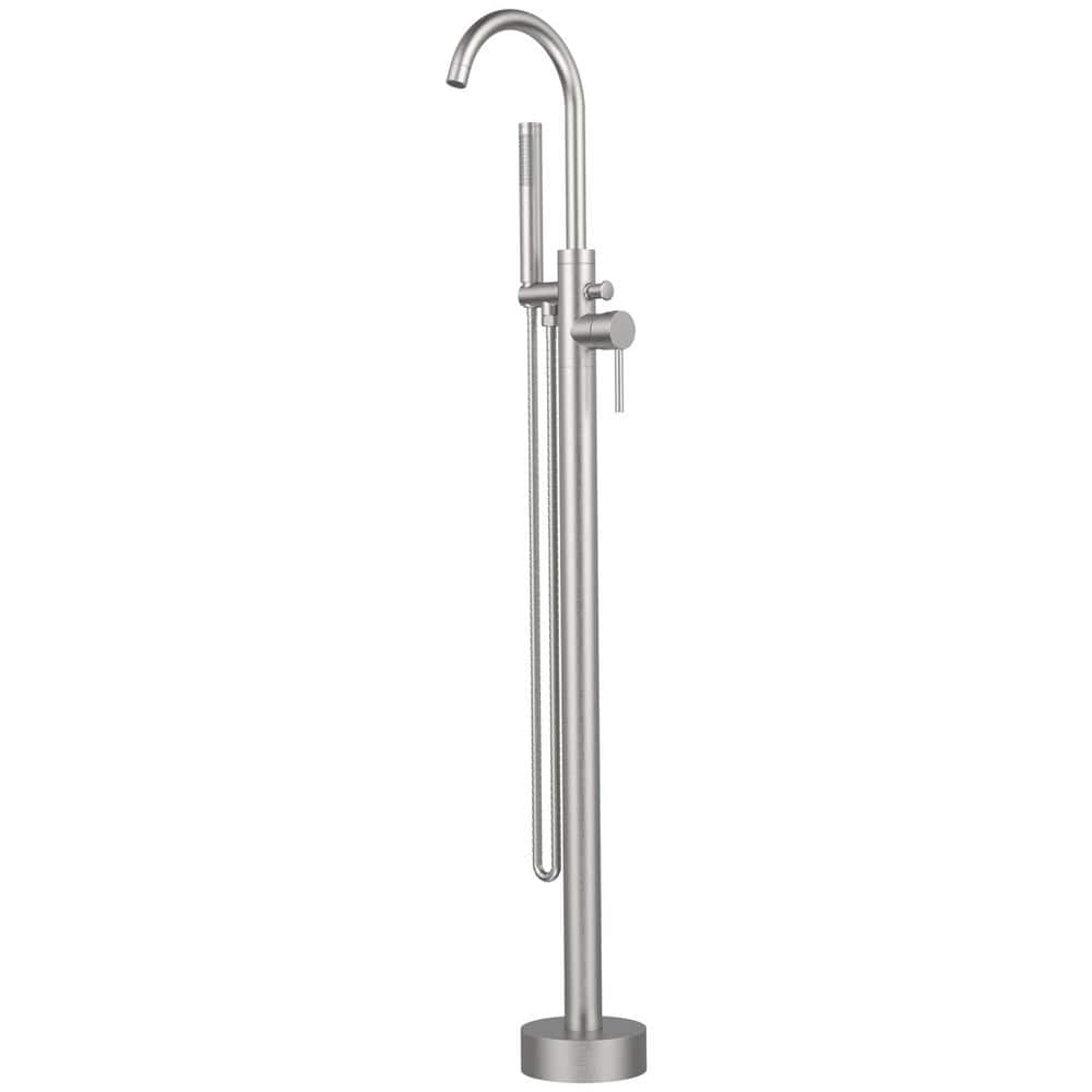 Maincraft Single-Handle Freestanding Tub Faucet Floor Mount Faucets ...