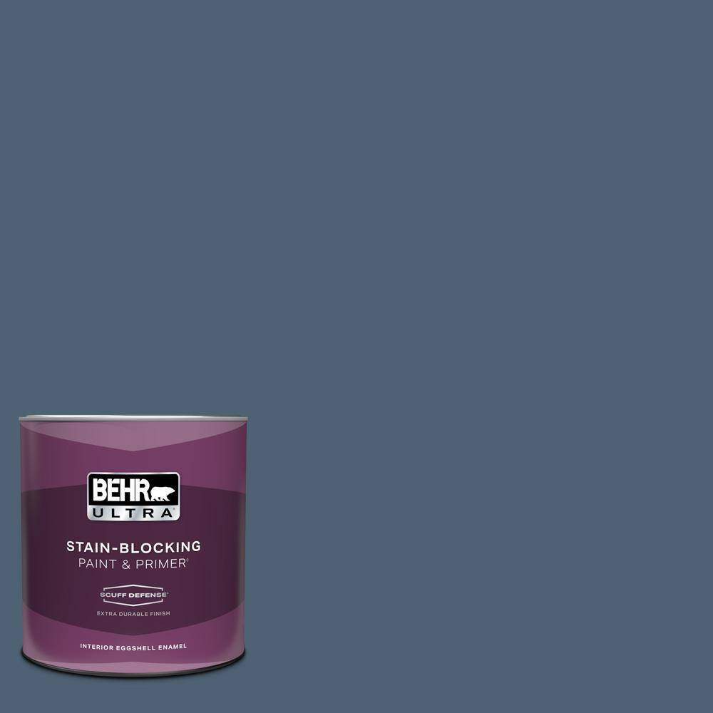 BEHR ULTRA 1 qt. #PPU14-19 English Channel Extra Durable Eggshell ... BEHR ULTRA 1 qt. #PPU14-19 English Channel Extra Durable Eggshell ...