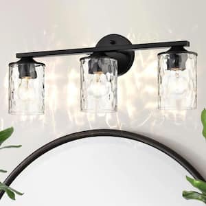 Edvivi 13 in. 2-Light Gold Hardwired Modern Wall Bathroom Vanity Light ...