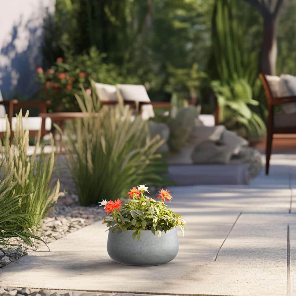 Sapcrete Lightweight 11.5 in. x 6 in. Stone Finish Extra Large Tall ...
