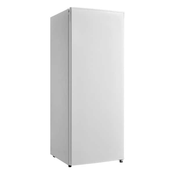 Vissani 5.3 cu. ft. Defrost Upright Freezer in White MDUF5WH - The Home ...