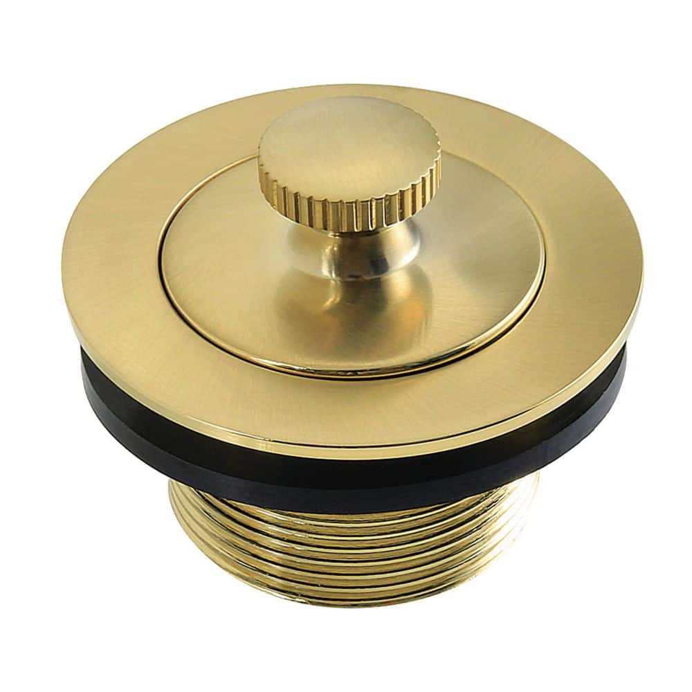 Kingston Brass Trimscape 2-3/4 in. Brass Lift and Turn Tub Drain in ...