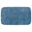 Garland Rug Traditional Basin Blue 3-Piece Washable Bathroom Rug Set ...