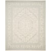 SAFAVIEH Adirondack Ivory/Slate 8 ft. x 10 ft. Border Medallion Area ...