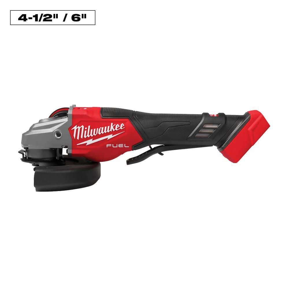 Milwaukee M18 FUEL 18-Volt Lithium-Ion Brushless Cordless 4-1/2 in./6 ...