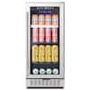 BODEGA 15 in. Built-in Single Zone 100-Cans Beverage Cooler Fridge in ...