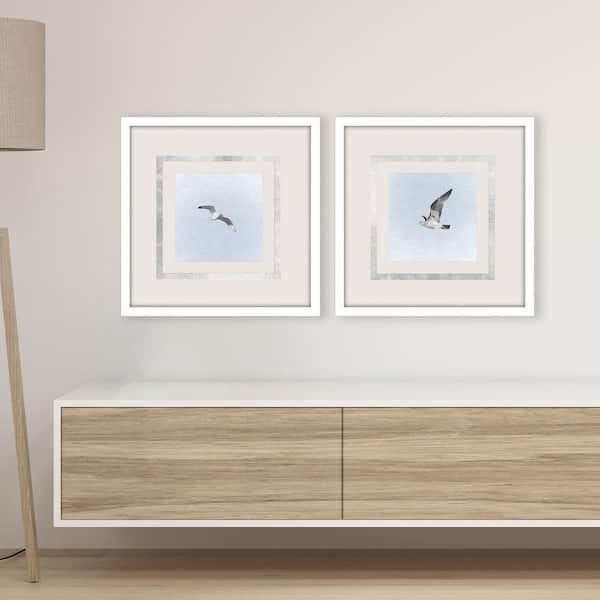 Paragon Modern Flight by Langdon 2 Piece Framed Giclee Animal Art Print ...
