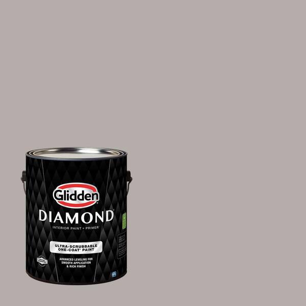 Glidden Diamond 1 gal. PPG1005-4 Slate Pebble Ultra-Flat Interior Paint ...