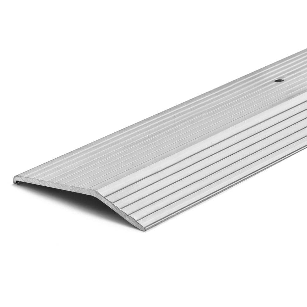 TrimMaster Silver 2 in. x 72 in. Carpet Trim Transition Strip H6034 H 6 ...