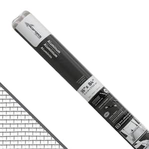 Phifer 36 in. x 84 in. Charcoal Fiberglass Screen 3003947 - The Home Depot