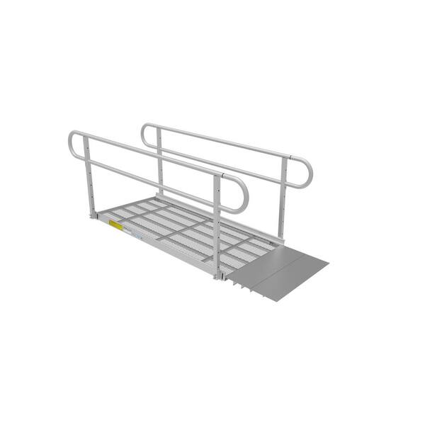 EZ-ACCESS PATHWAY 3G 6 ft. Ramp Kit with Expanded Metal Surface and Two ...