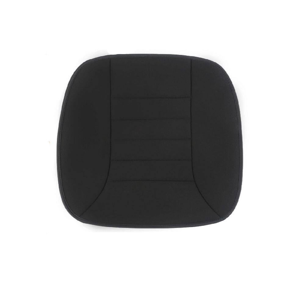 Black Solid Memory Foam Non-Slip Breathable Comfort Car Office Chair ...