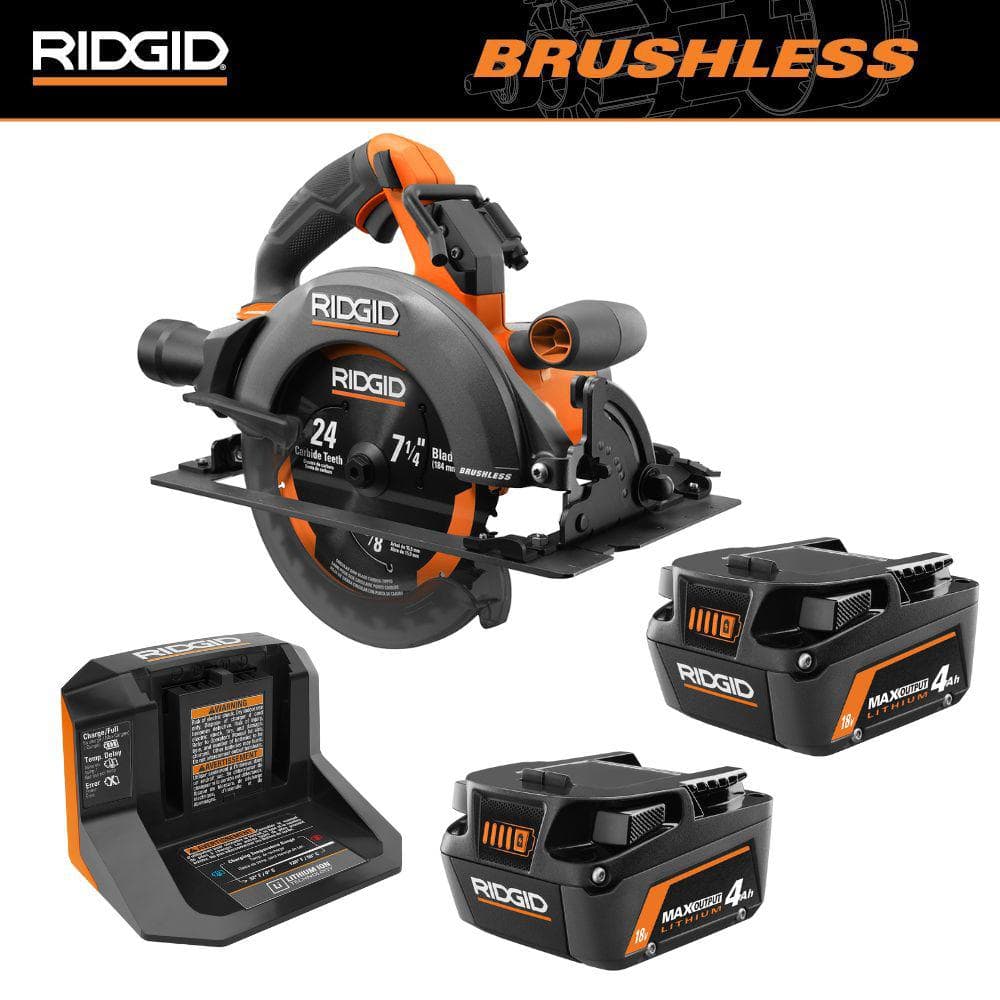 Reviews for RIDGID 18V MAX Output Starter Kit with (2) 4.0 Ah MAX ...