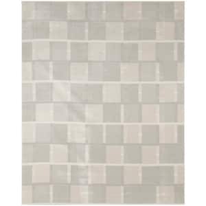 Nourison Nordic Ivory Grey 4 ft. x 6 ft. All-over design Contemporary ...