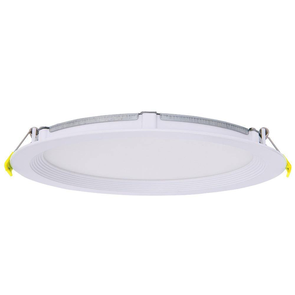 HALCO LIGHTING TECHNOLOGIES 8 in. Selectable CCT Ultra-Slim Canless ...