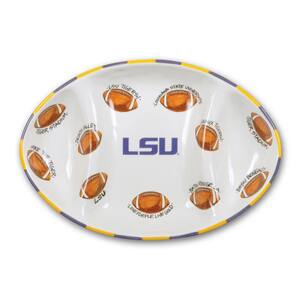 Magnolia Lane LSU Ceramic Football Tailgating Platter 20742