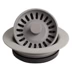 Karran 3-1/2 in. Kitchen Sink Decorative Disposal Flange in Black QDFBL