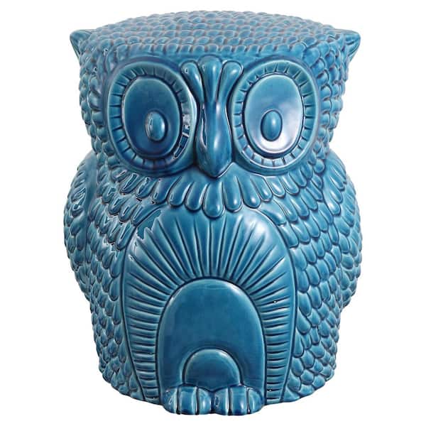 JONATHAN Y Millie 17.5 in. Classic Vintage Ceramic Indoor/Outdoor Owl ...