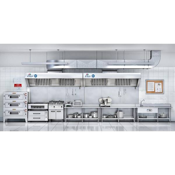 Commercial kitchen range hood store