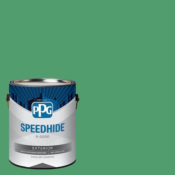 Reviews for SPEEDHIDE 1 gal. Basil Pesto PPG1226-6 Semi-Gloss Exterior ...