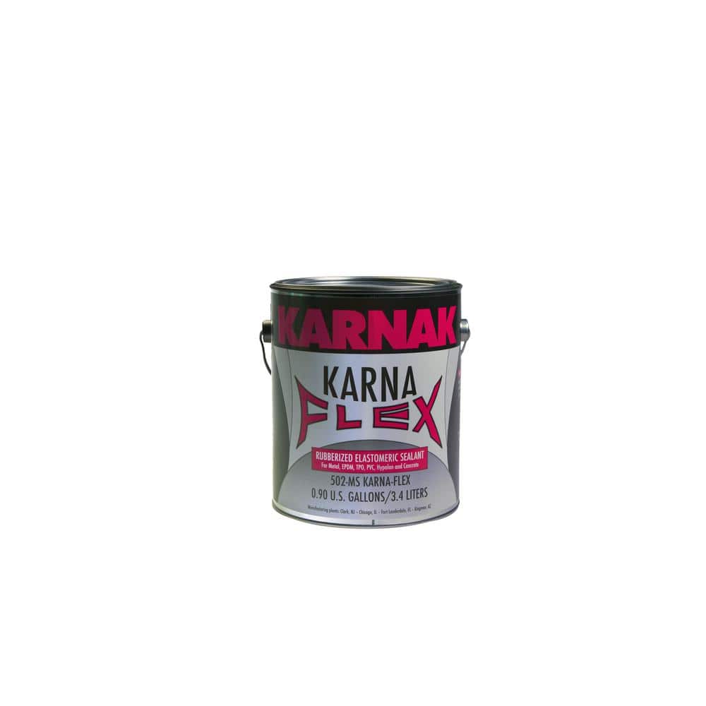Karnak 1-Gal. 502 MS Karna-Flex Repair Sealant White 502MS-1 - The Home ...