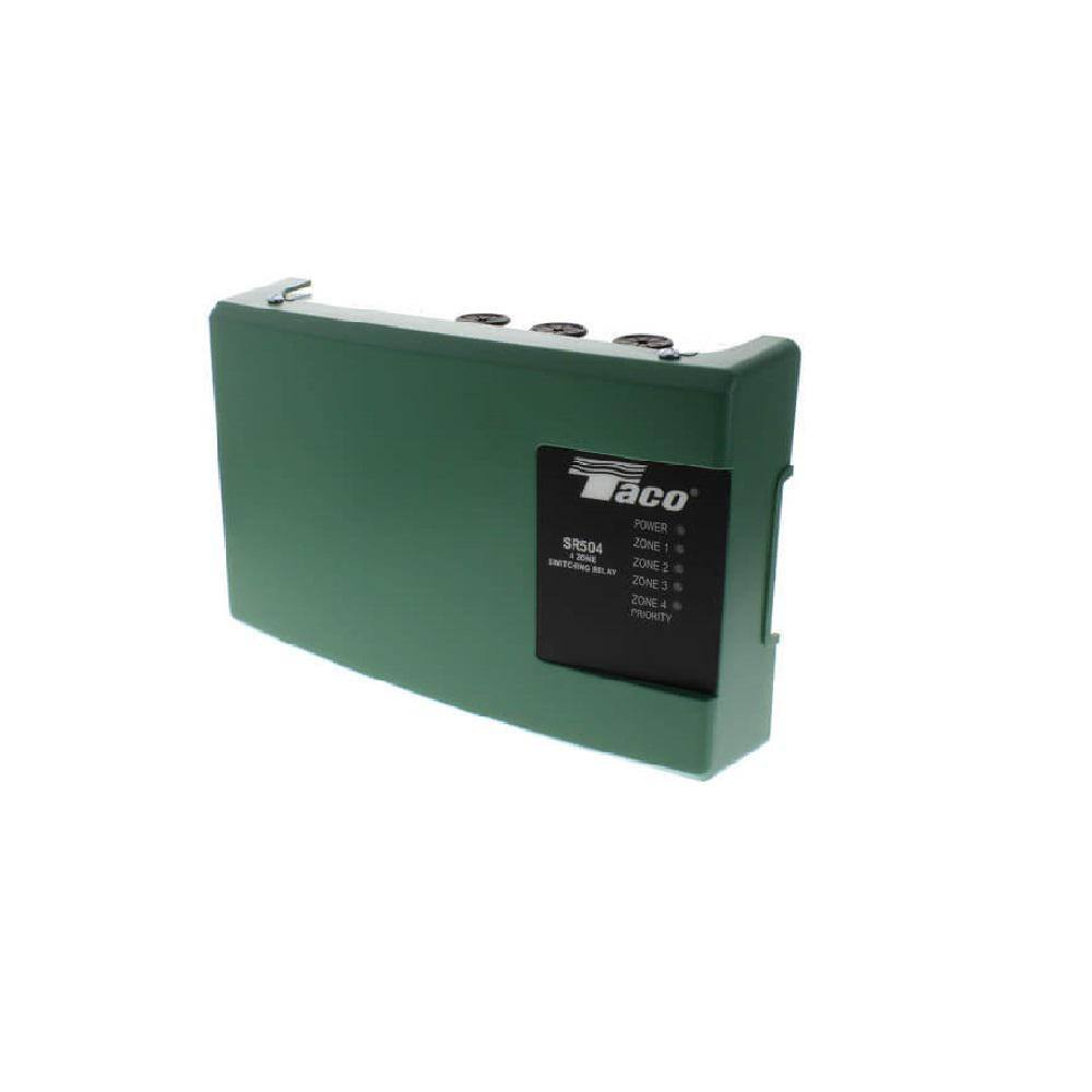 Taco Comfort Solutions 4-Zone Switching Relay SR504-5 - The Home Depot