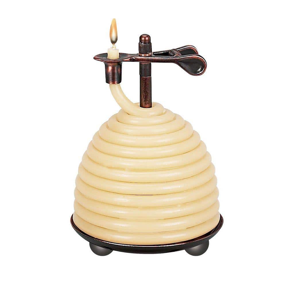 Candle by the Hour 50 Hour Beehive Coil Candle 20640B - The Home Depot