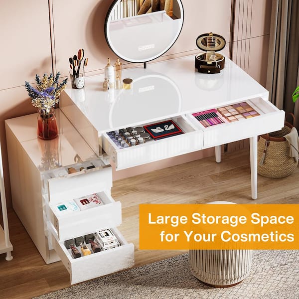 Multipurpose desk vanity store