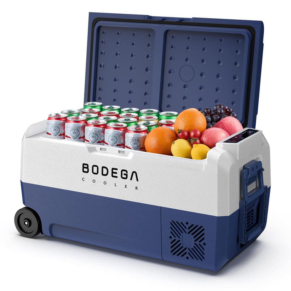 BODEGA 1.3 cu. Ft. 37 qt. Car Fridge Portable Freezer Electric Cooler ...