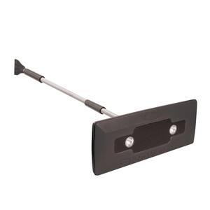 Snow Joe 2-In-1 18 in. Foam Head Telescoping Snow Broom + Ice Scraper ...