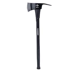 Husky 3.5 lbs. Pulaski Axe with 35 in. Fiberglass Handle 35296 - The ...