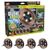 Bell + Howell Solar Powered Bronze Outdoor Integrated LED Super Bright ...