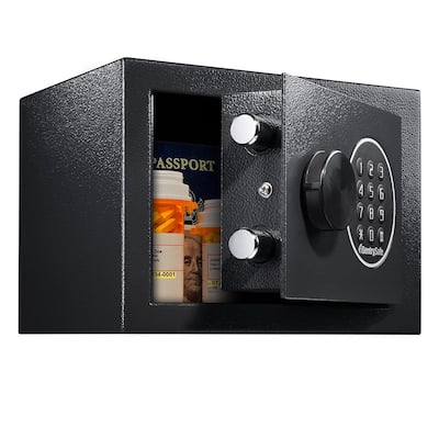 SentrySafe 0.08 cu. ft. Portable Safe Box with Digital Lock P008E