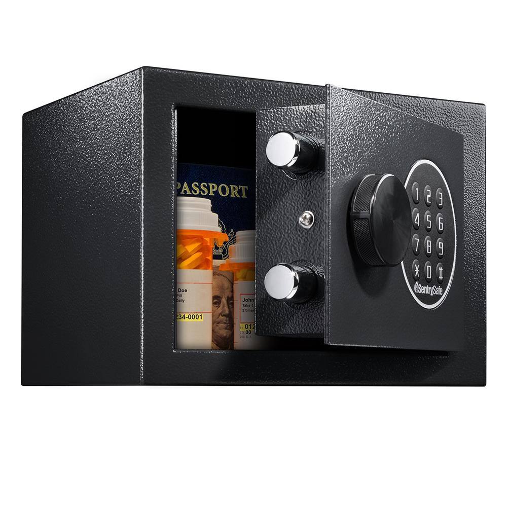 SentrySafe 0.14 cu. ft. Safe Box with Digital Lock X014ENAFHRO - The ...