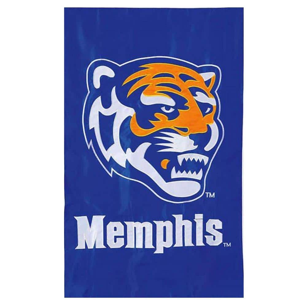 Fan Essentials NCAA 1 ft. x 1-1/2 ft. University of Memphis 2-Sided ...