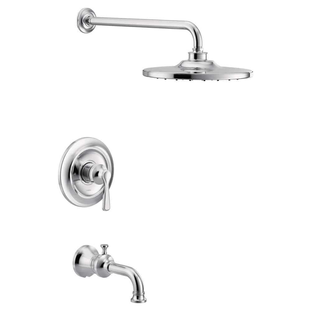 MOEN Colinet M-Core 3-Series 1-Handle 1-Spray Tub and Shower Faucet ...