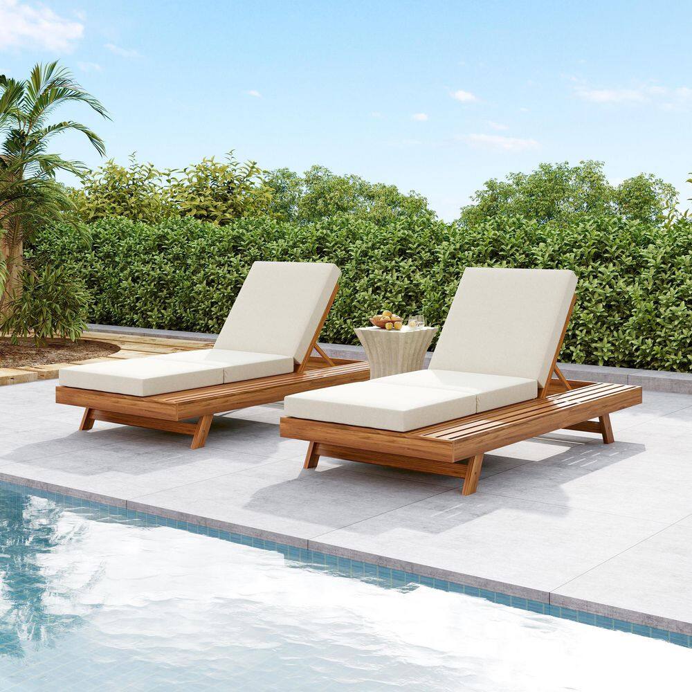 CHRISTOPHER KNIGHT HOME Erin Patio 2/3 Foldable Solid Wood Outdoor ...