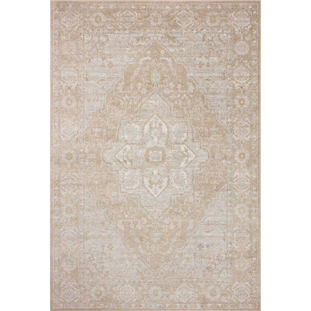 LOLOI II Odette Beige/Silver 9 ft. - 2 in. x 13 ft. Oriental Area Rug ...